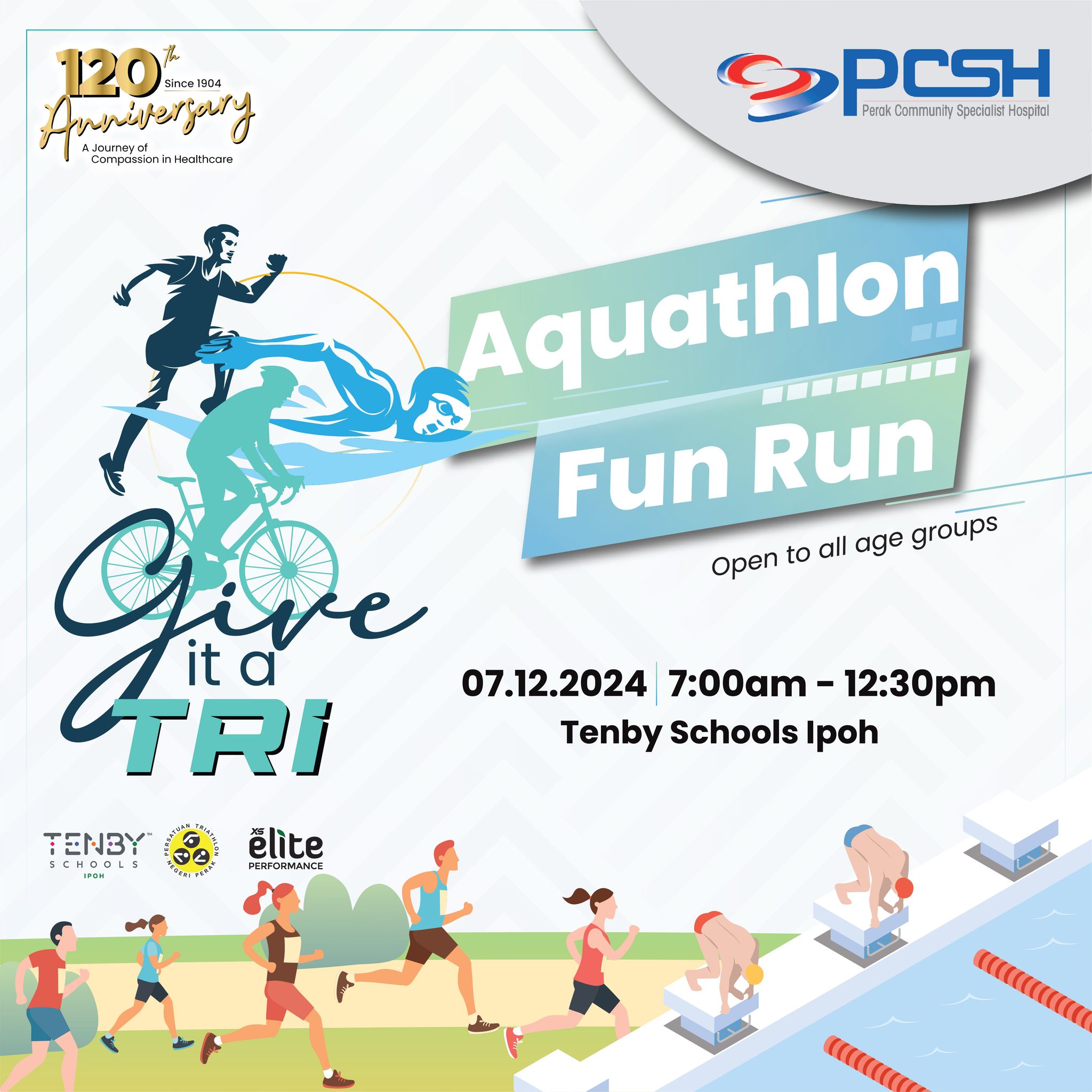 PCSH Give It A Tri Aquathlon & Fun Run 2024 - My Ipoh | Your Digital ...